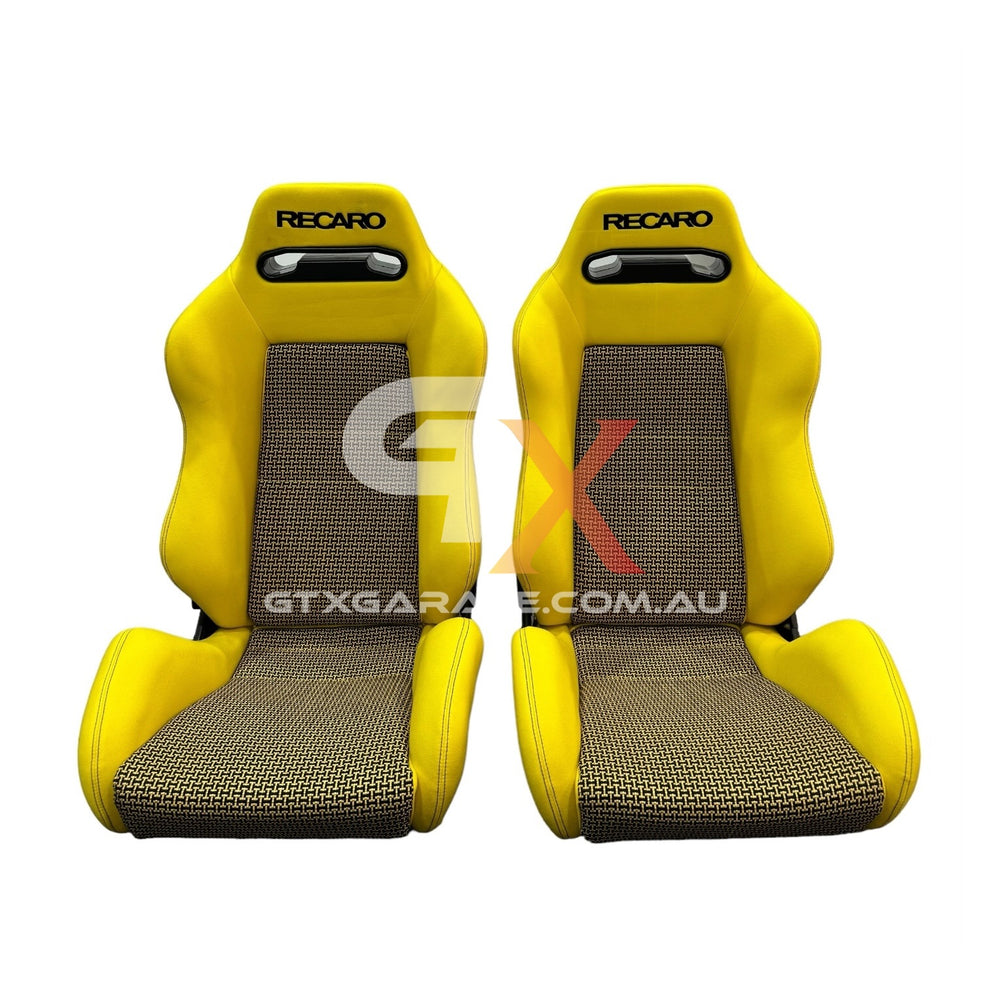 RECARO SR3 Wildcat Yellow – GTX Garage