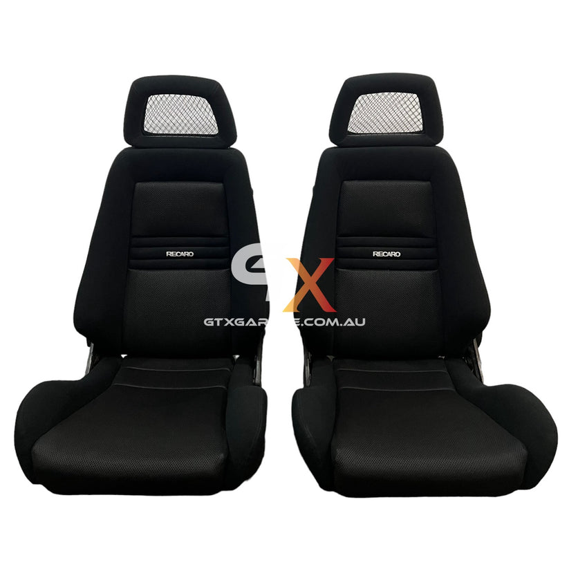 RECARO LX Fishnet Perforated Black Fabric – GTX Garage