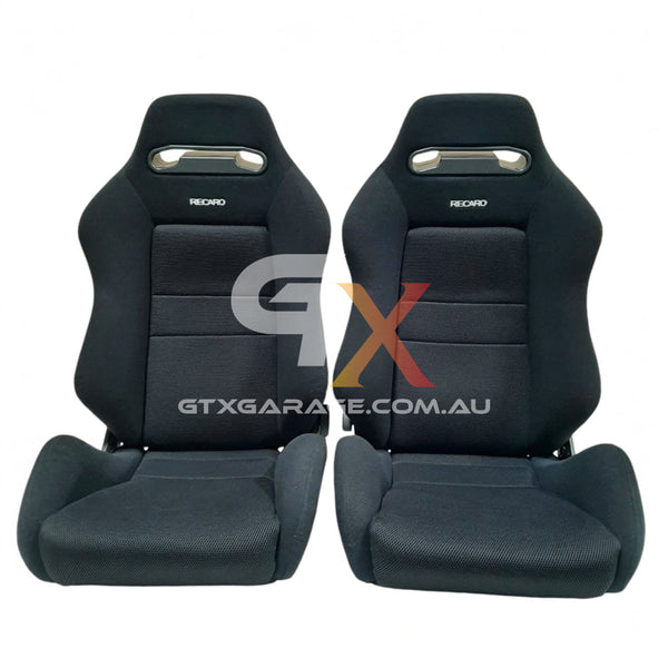 RECARO SR3 Black Fabric (Pair #2) – GTX Garage