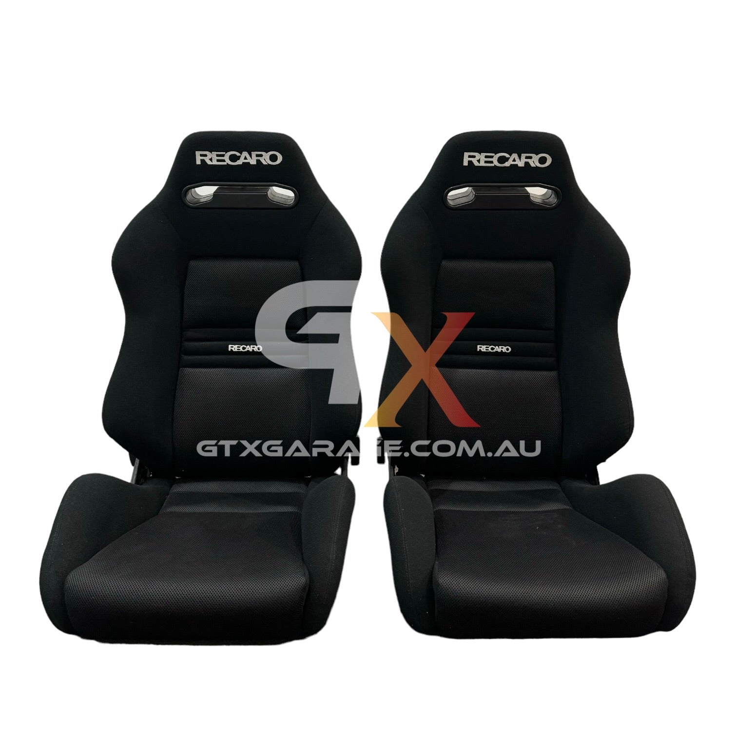 RECARO SR3 Black Fabric (Pair #2) – GTX Garage