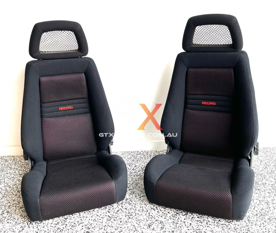 RECARO LX Fishnet Perforated Red – GTX Garage