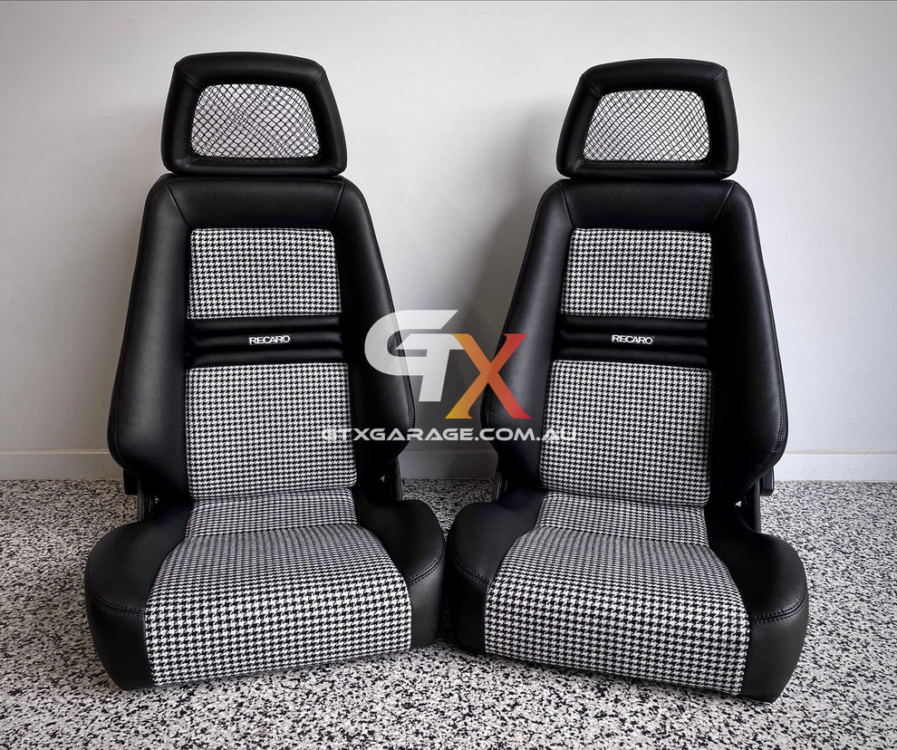 RECARO LX Fishnet Houndstooth/Pepita – GTX Garage