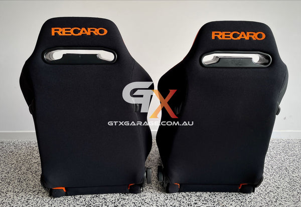 RECARO SR3 Orange/Black – GTX Garage