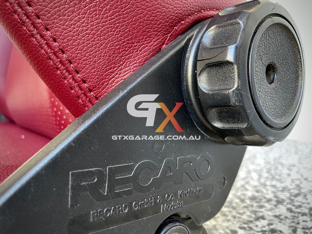 RECARO LX Fishnet Burgundy – GTX Garage