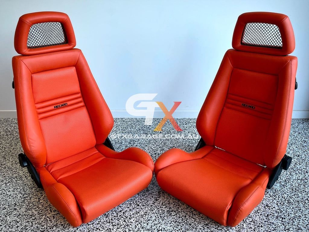 RECARO LX Fishnet Orange – GTX Garage